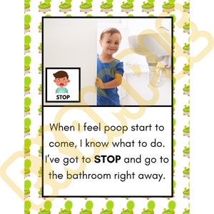 Bye Bye Poop! | A Social Story on Pooping in the Potty for Children ...