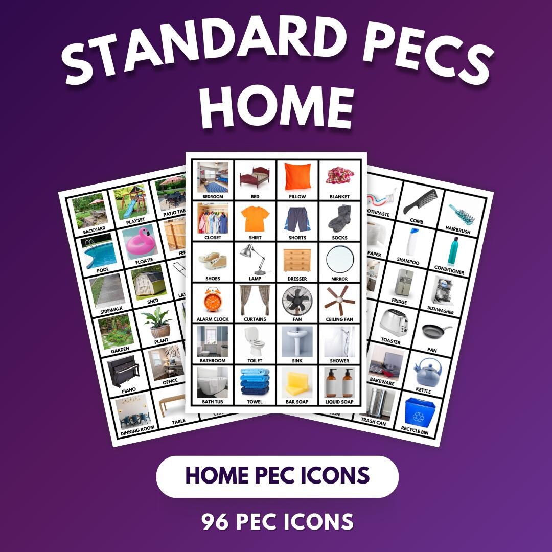 Standard PEC Icons Home - Etsy