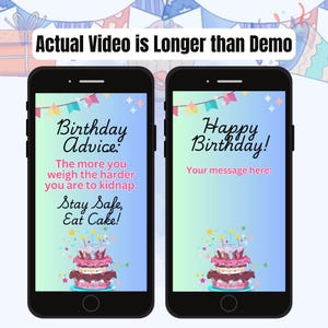 Digital Birthday Greeting Card - Personalized Card for Adults, Men ...