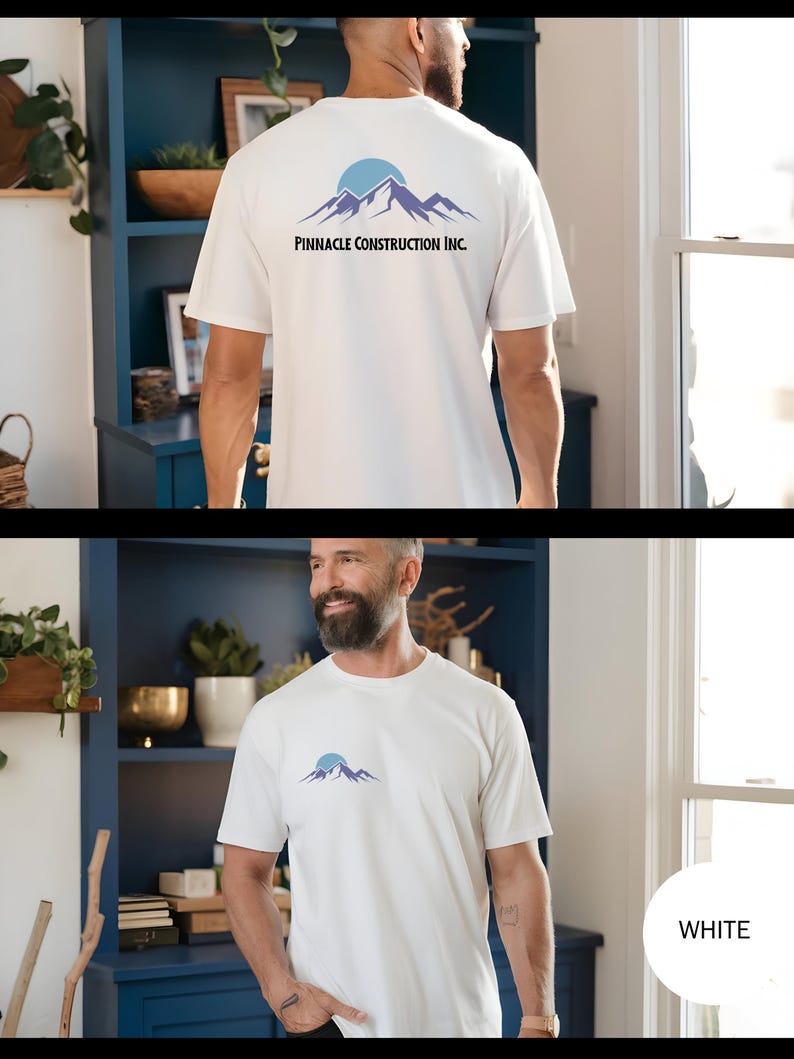 Personalized Business Shirt, Customized Company Logo Tee, Business T ...