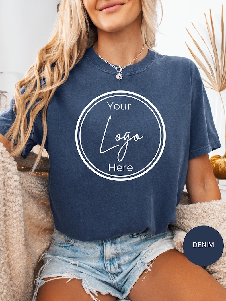 Personalized Business Shirt, Customized Company Logo Tee, Business T ...