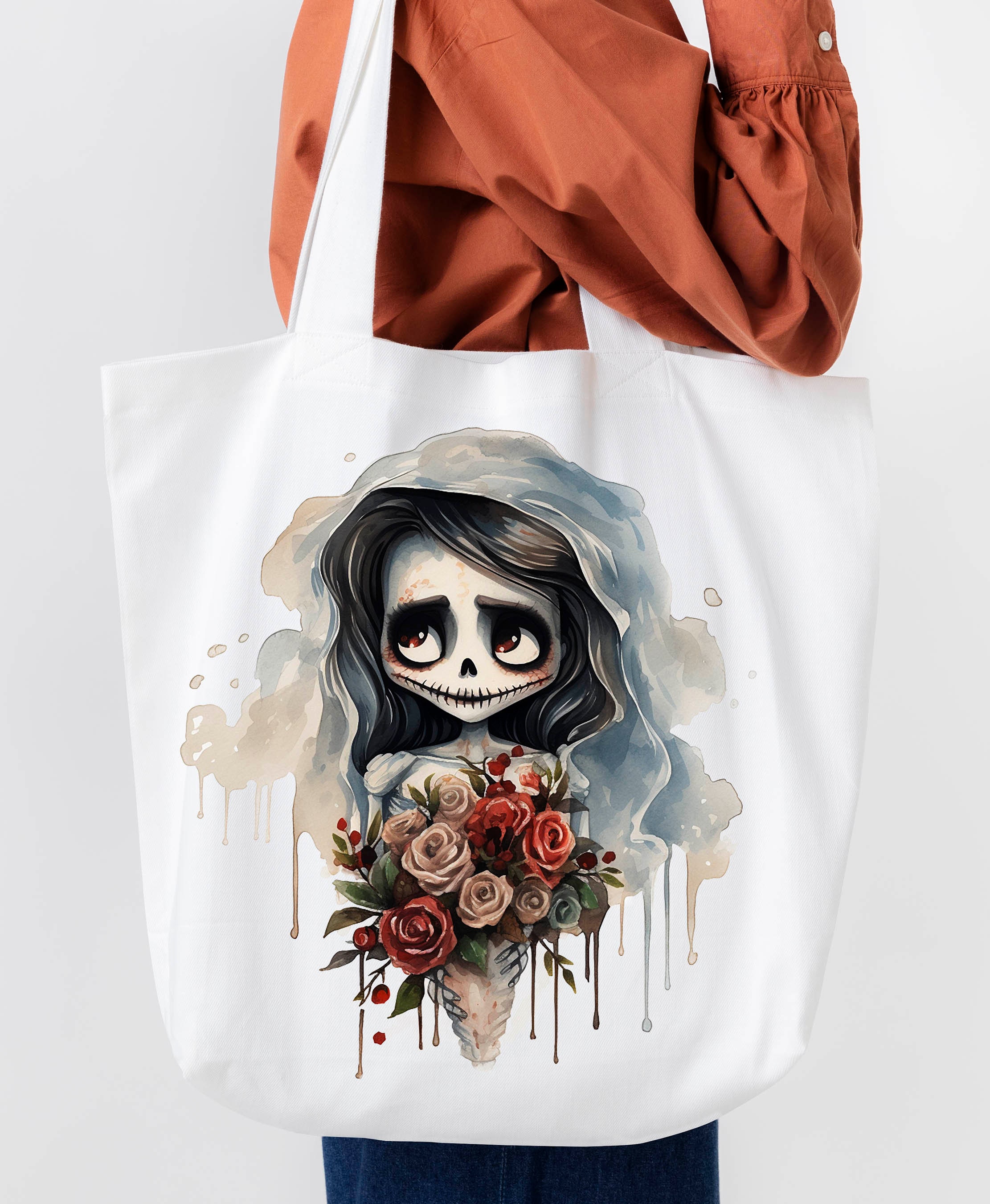 Corpse Bride Png Skull Png Horror Png Scary Watercolor - Etsy Australia