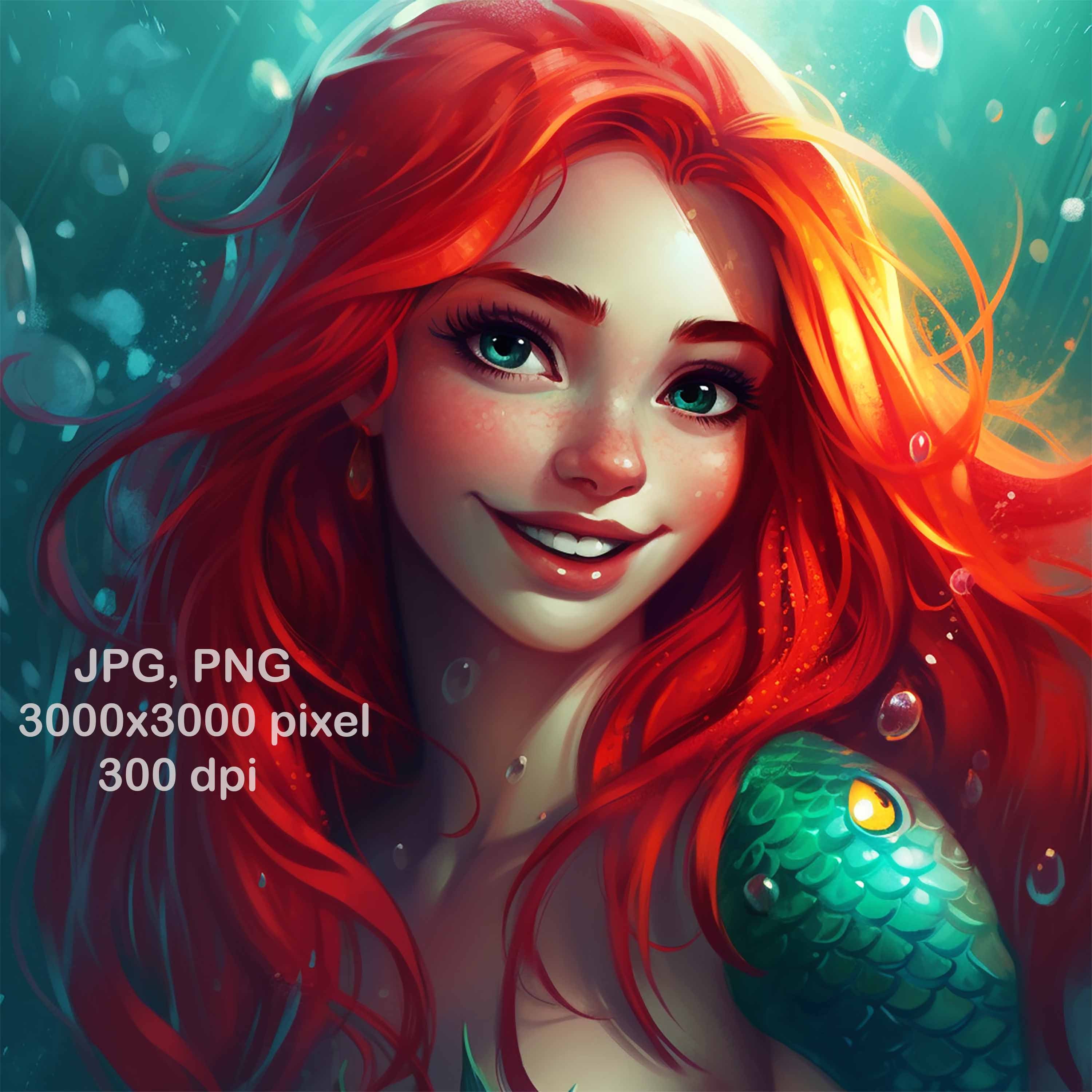 Mermaid Png Clipart Png Mermaid Clipart Mermaid Printable - Etsy