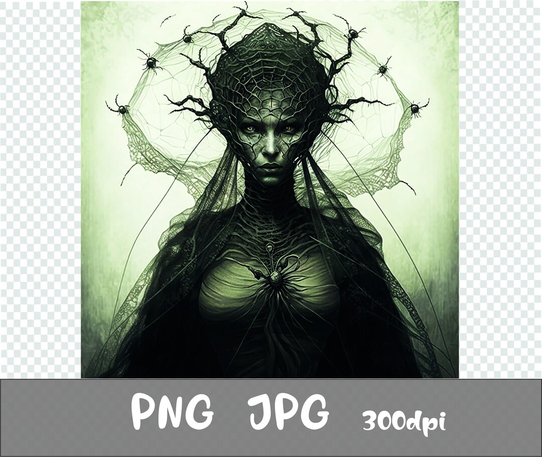 Demons Png, Skull Png, Horror Png, Scary Watercolor Clipart, Bride ...