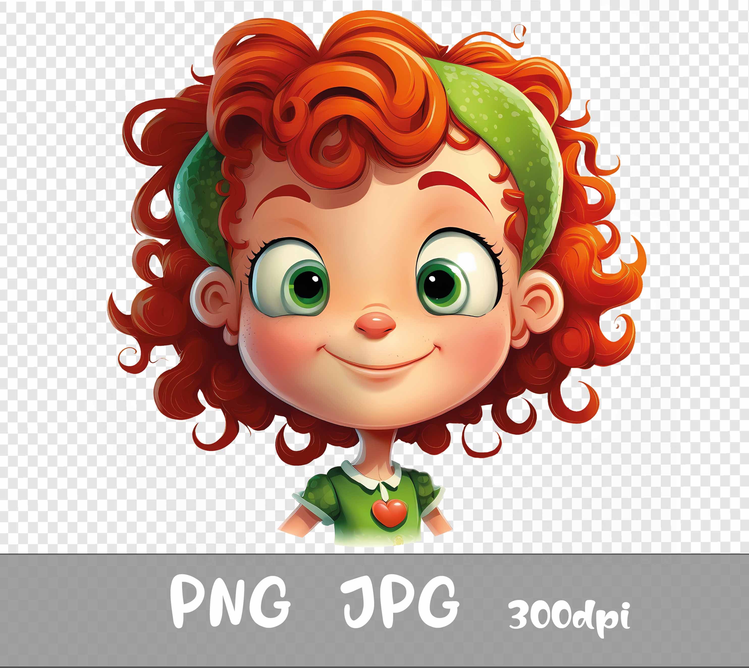 Redhead Png, Red Hair Women, Png, Fashion Woman, Cartoon, Clipart ...