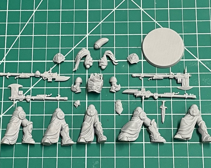 5 Model Cluster 40mm Warhammer 40K 40000 Movement Tray for Custodes ...