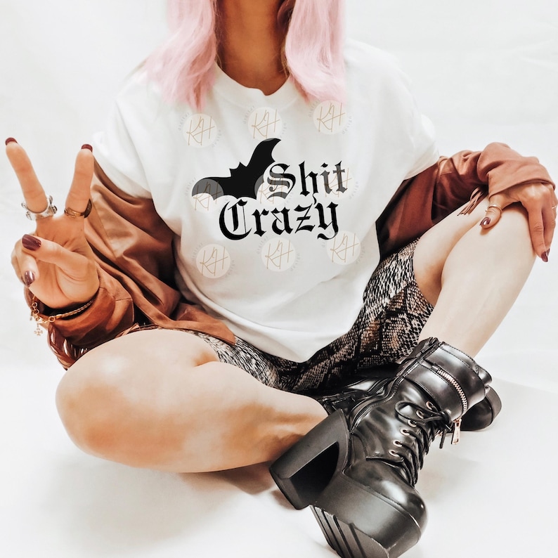 Bat Shit Crazy | Bat Sh!t Crazy, PDF, SVG, JPG, Png, Halloween, Holiday ...