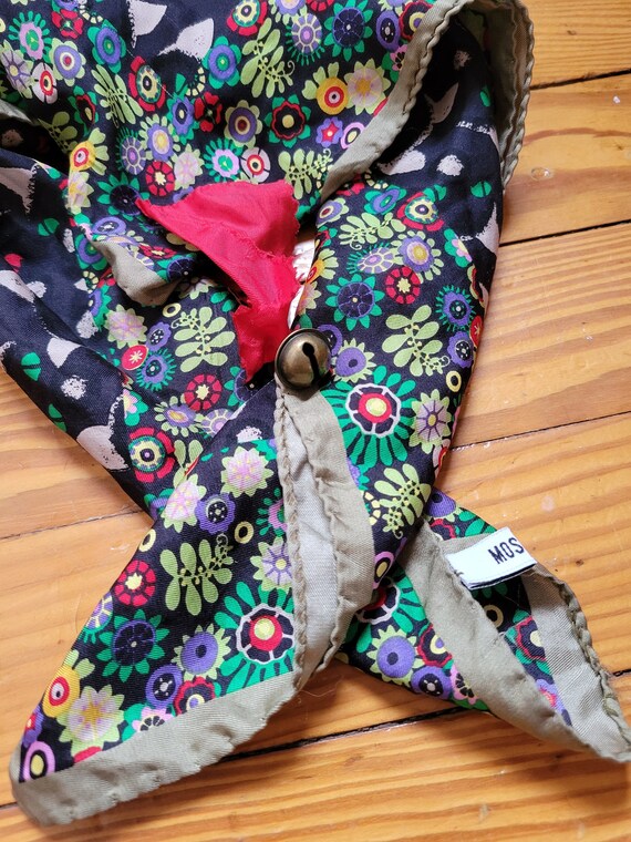 Vintage moschino silk scarf - Gem