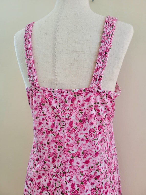 Y2K Ruby Rox Pink Floral Dress - Gem