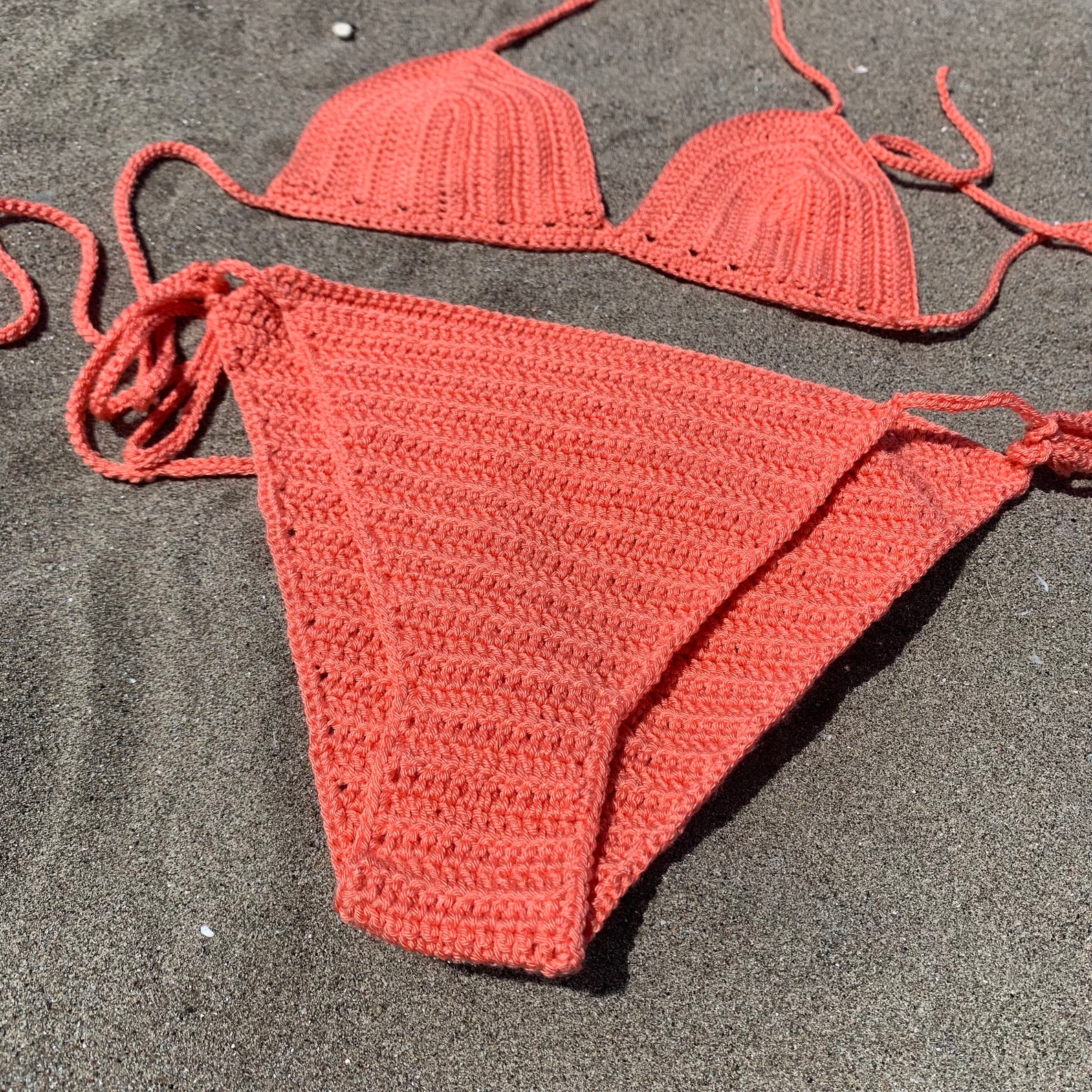 CROCHET PATTERN, Crochet Bikini Set Pattern, Classic Bikini, Two Piece ...