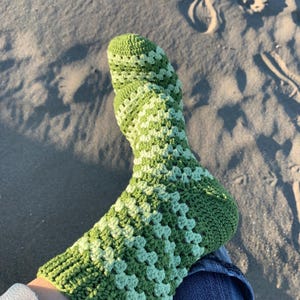 CROCHET PATTERN, Crochet Socks Pattern, Granny Socks Pattern, Crocheted Socks - Etsy