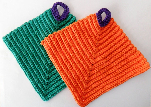 CROCHET PATTERN, Super Easy Potholder Pattern, Beginners Crochet ...