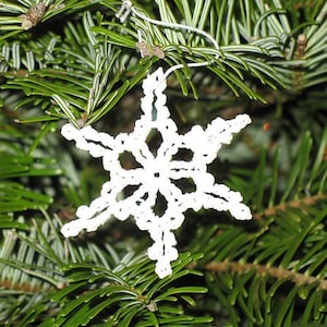 CROCHET PATTERN, Crochet Snowflake Appliques, 6 in 1, Snowflake ...