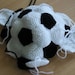 CROCHET PATTERN, Crochet Soccer Ball, Soccer Ball With Instructions and ...