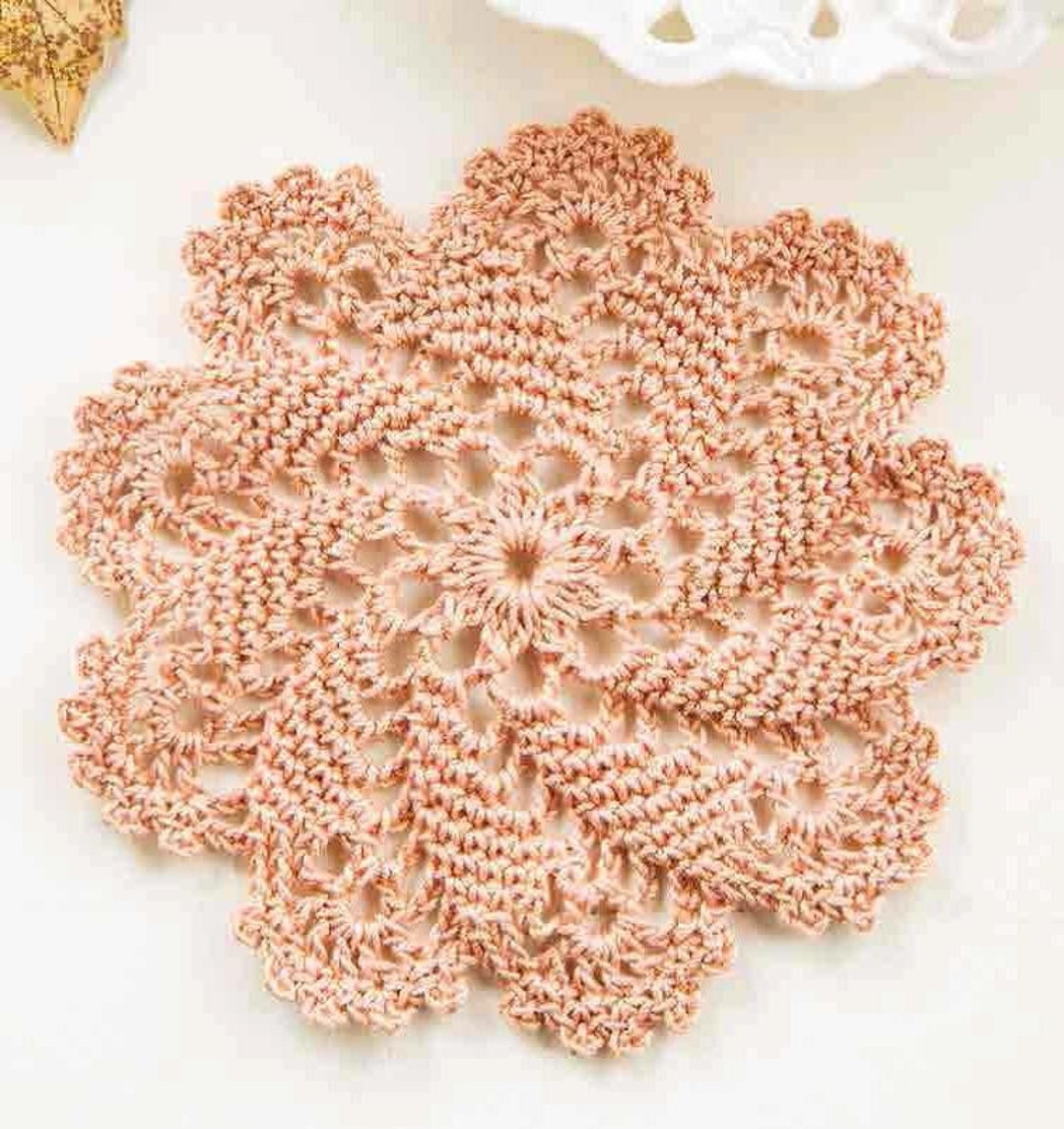CROCHET PATTERN, Doily Coaster Crochet Pattern, Small Doily, Lace ...