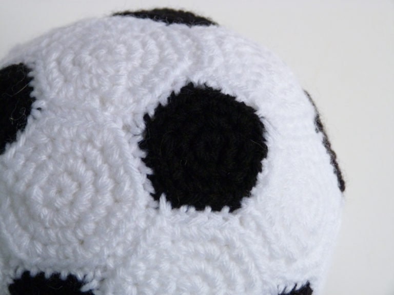 CROCHET PATTERN, Crochet Soccer Ball, Soccer Ball With Instructions and ...