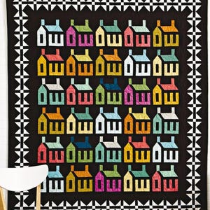 QUILT PATTERN, Houses Quilt Pattern, School House Quilt Pattern - Etsy