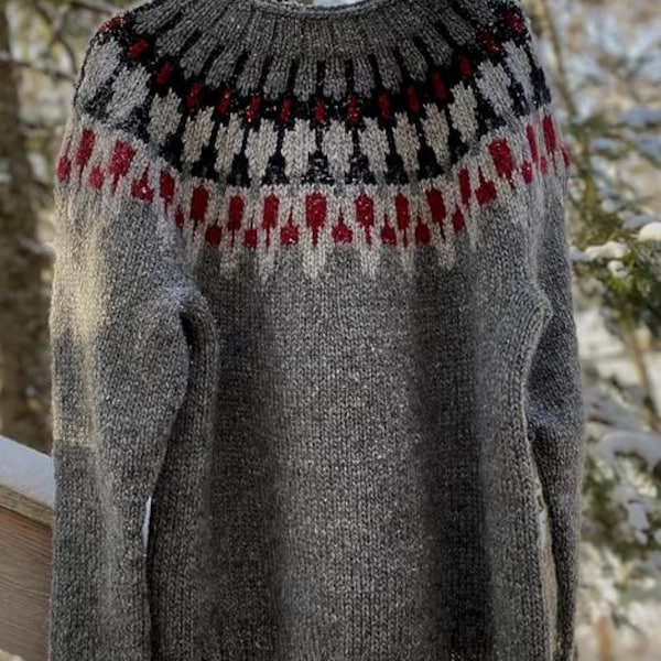 Icelandic Sweater - Etsy