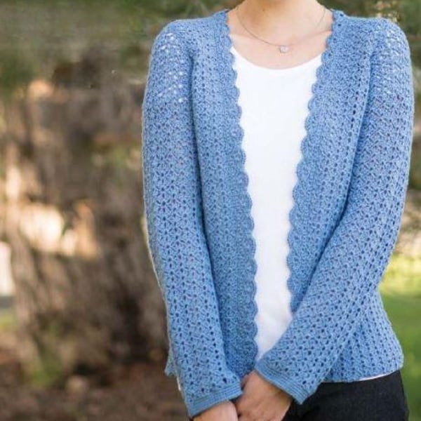 Crochet Lace Jacket - Etsy