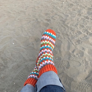 CROCHET PATTERN, Crochet Socks Pattern, Granny Socks Pattern, Crocheted Socks - Etsy