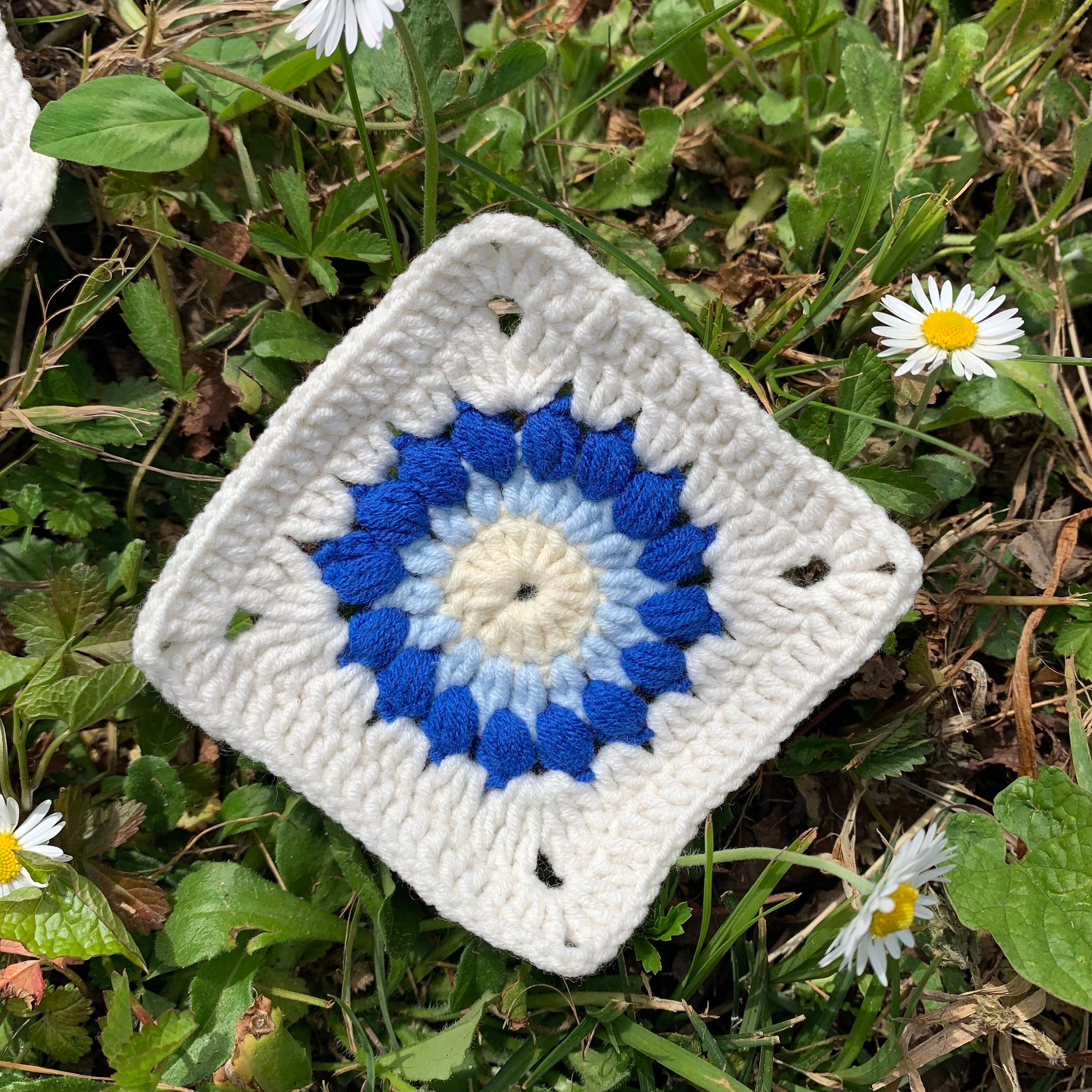 CROCHET PATTERN, Starburst Square Pattern, Crochet Square Pattern ...