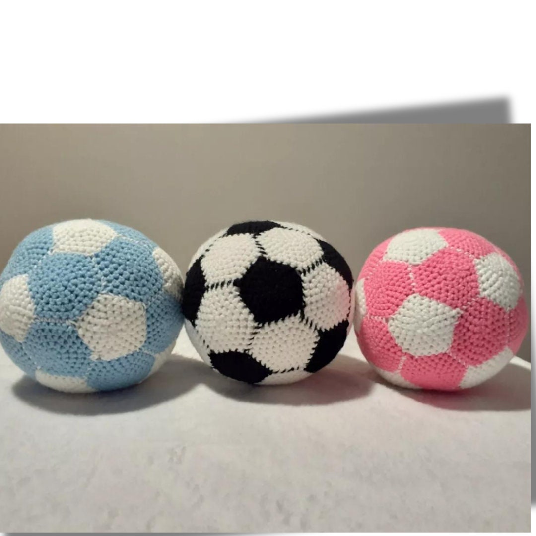 CROCHET PATTERN, Crochet Soccer Ball, Soccer Ball With Instructions and ...