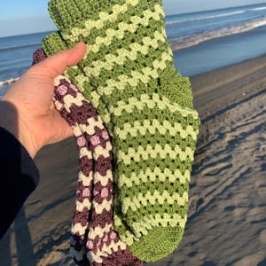 CROCHET PATTERN, Crochet Socks Pattern, Granny Socks Pattern, Crocheted Socks - Etsy