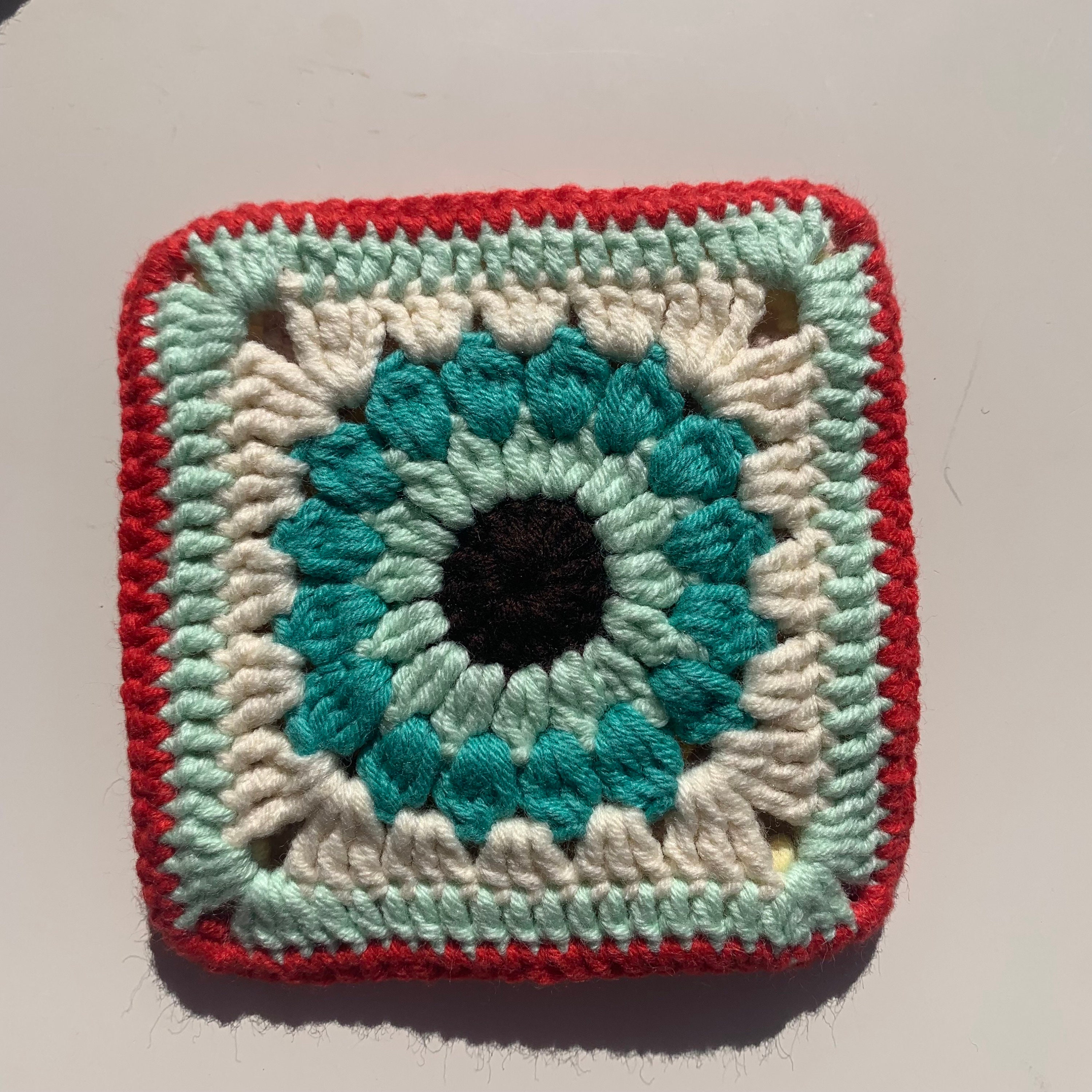 CROCHET PATTERN, Starburst Square Pattern, Crochet Granny Square ...