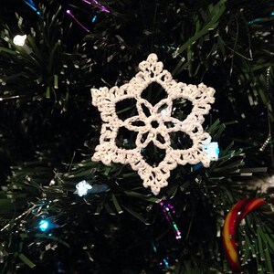 CROCHET PATTERN, Crochet Snowflake Appliques, 6 in 1, Snowflake ...