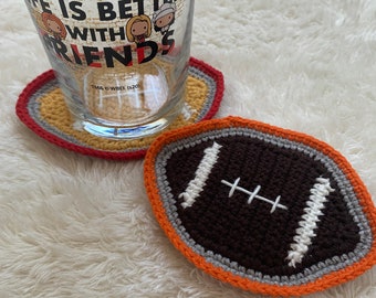 Crochet Football - Etsy