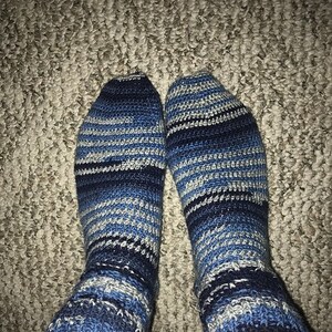 CROCHET PATTERN, Crochet Socks Pattern, Crocheted Socks, Fall Crochet ...
