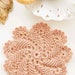 CROCHET PATTERN, Doily Coaster Crochet Pattern, Small Doily, Lace ...