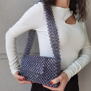 Crystal Fume Bead Bag - Etsy