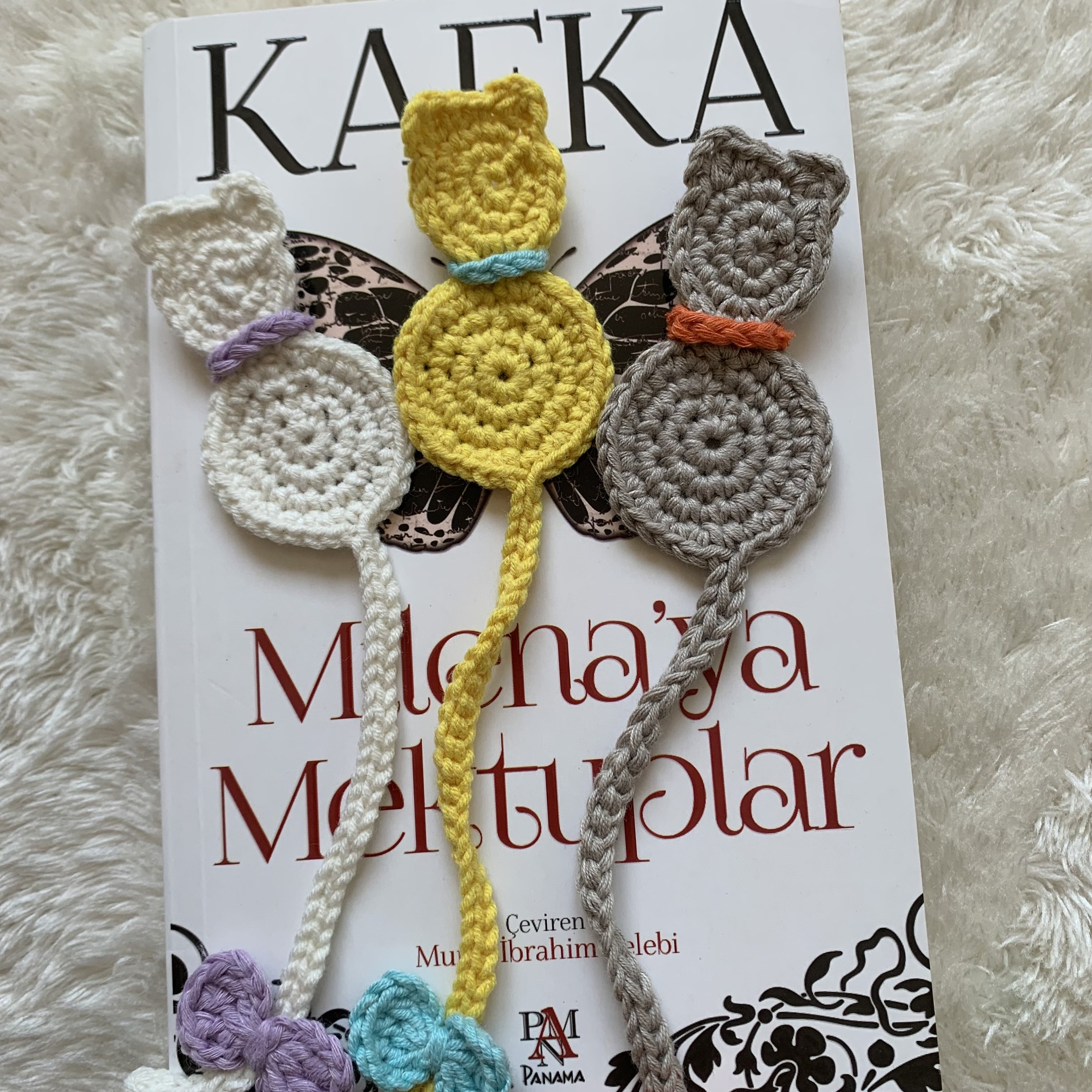 CROCHET PATTERN, Crochet Bookmark Pattern Cat, Easy Bookmark Pattern ...