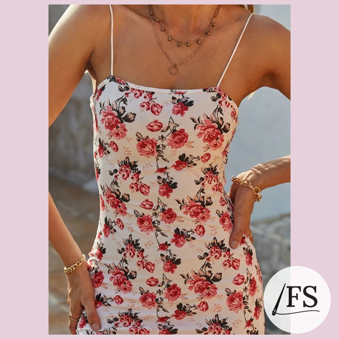 Summer Dress Sewing Pattern: Tight Fit, Plus Sizes (PDF Pattern) - Etsy