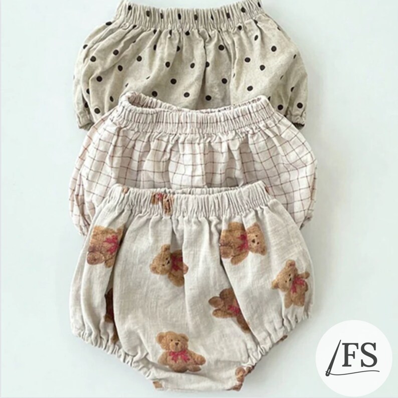 Kids Bloomers Sewing Pattern: Easy Baby Sewing (PDF Digital Download ...