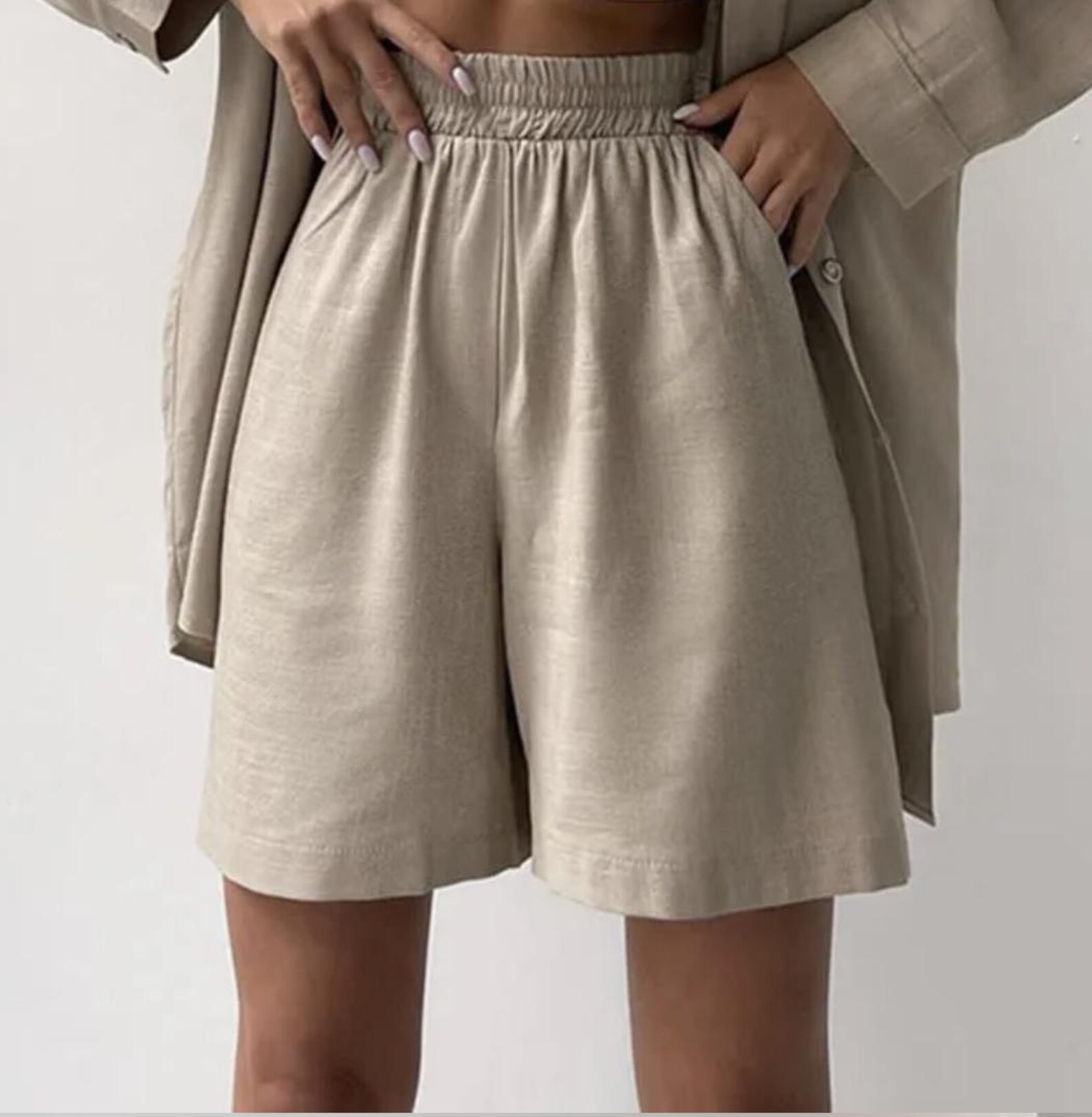 Palazzo Pants & Shorts Sewing Pattern Bundle: XS-5XXL, Linen (PDF ...