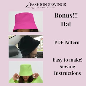 Boho Long Dress Pattern, Woman PDF Sewing Printable Pattern, Size XS ...
