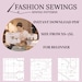 Women's Two-piece Sewing Pattern: Top and Shorts (PDF Pattern) - Etsy