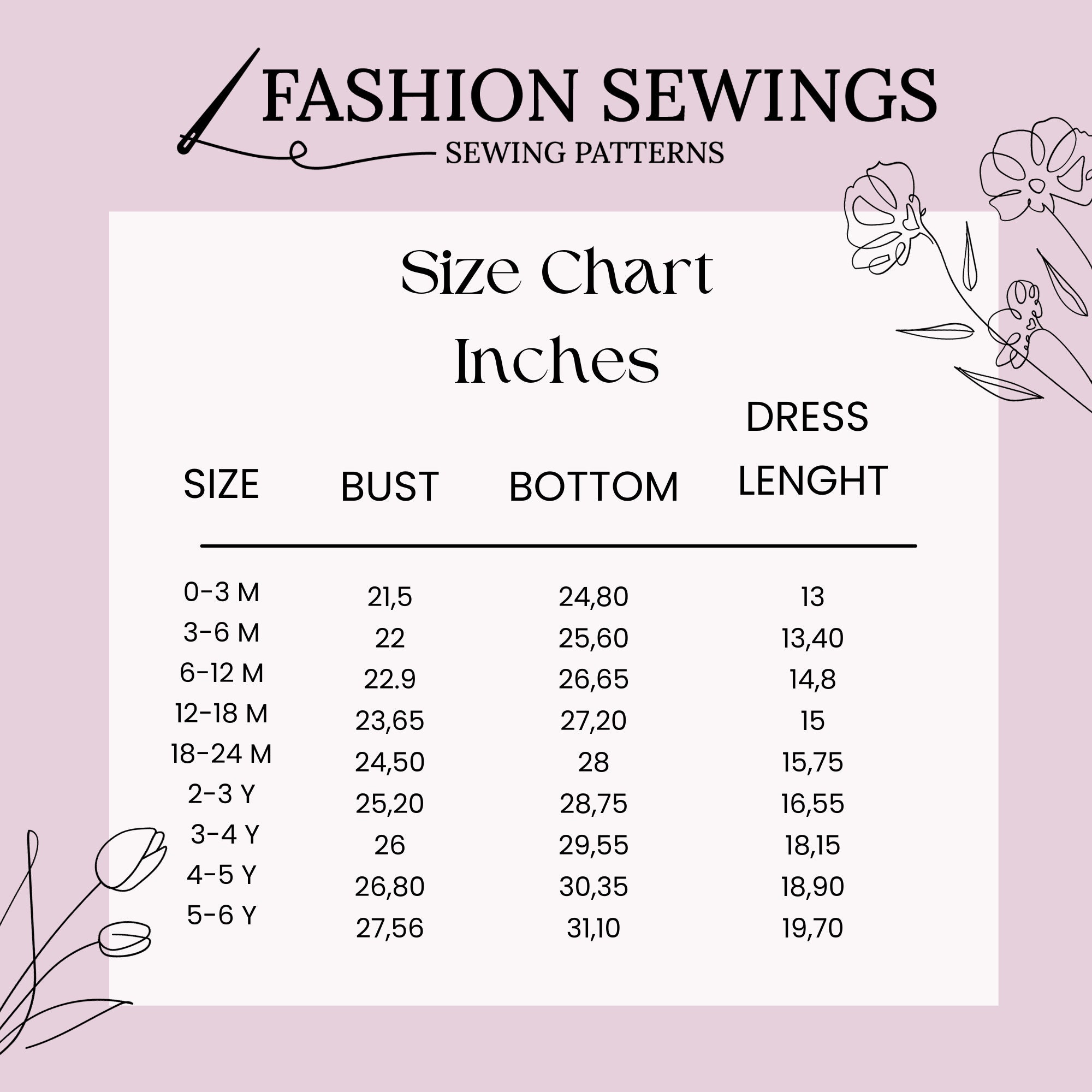 Girl's 2 Dress Sewing Patterns Bundle, Baby Dress Easy Instant Download ...