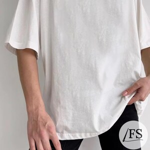 T-shirt Oversized Sewing Pattern, Size XS-XXXL, Large/plus Sizes ...