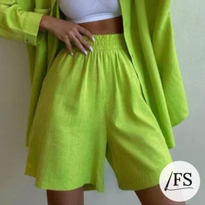 Woman Wide Leg Linen Shorts Pattern,pdf Sewing Printable Pattern, Size ...