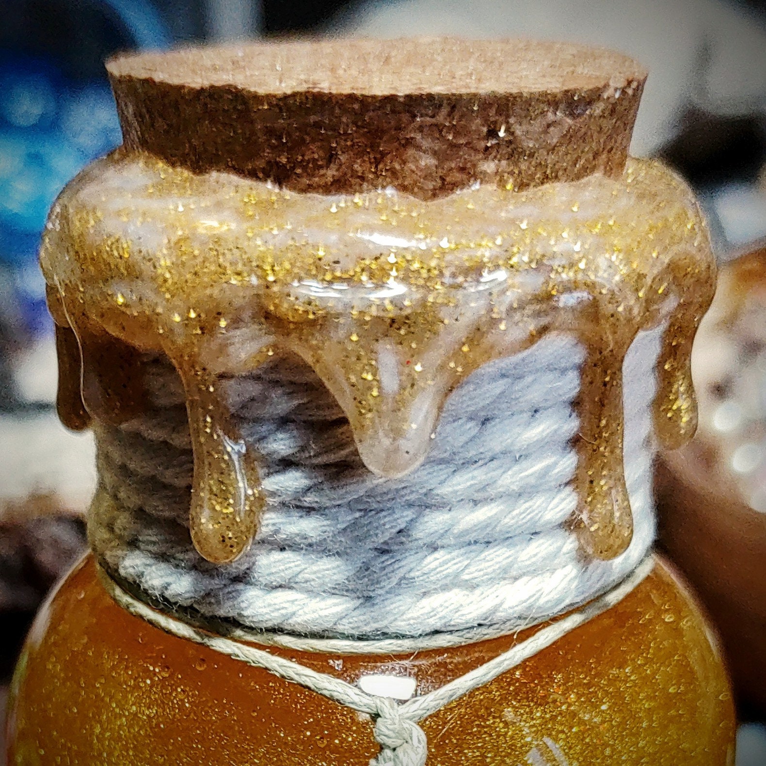 Liquid Luck Potion floating D20 Dice Roller D&D Dice - Etsy