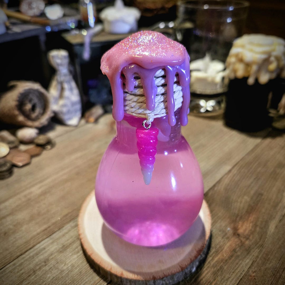 Pink Unicorn Giggles Potion | Calm Down Bottle | Sensory Jar | Plastic ...