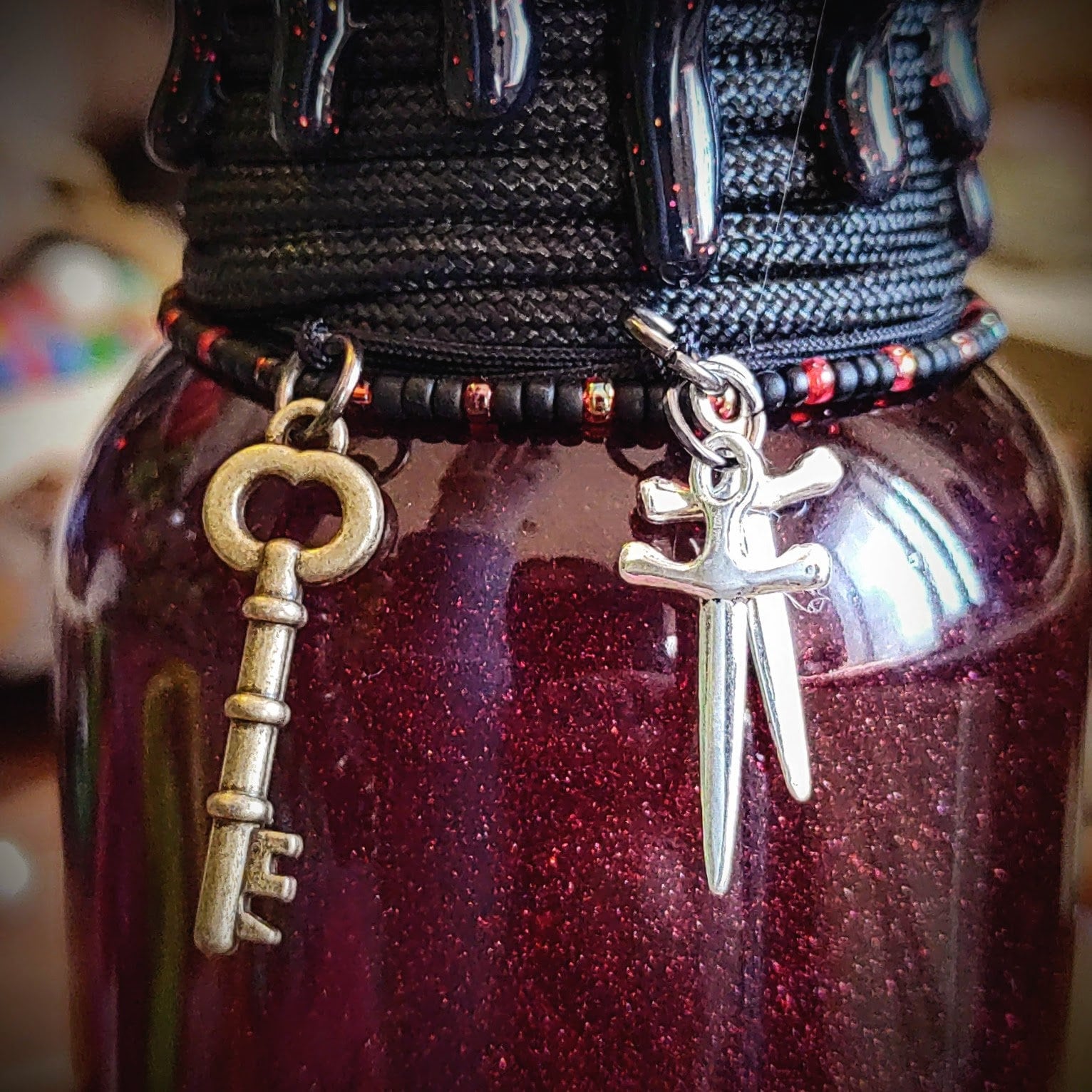 Rogue's Potion floating D20 Dice Roller D&D Dice Rolling Potion - Etsy