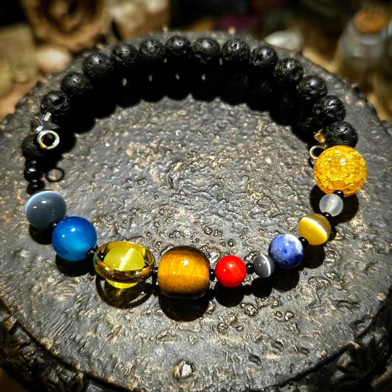 Solar System Bracelet - Etsy