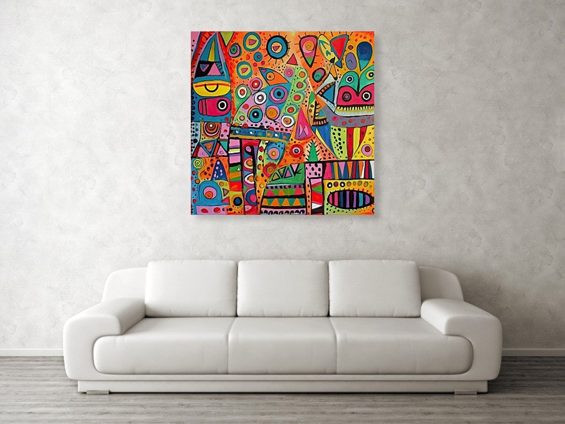 Tribal - Digital Art Print File, Art Print, Digital Download Wall Art ...
