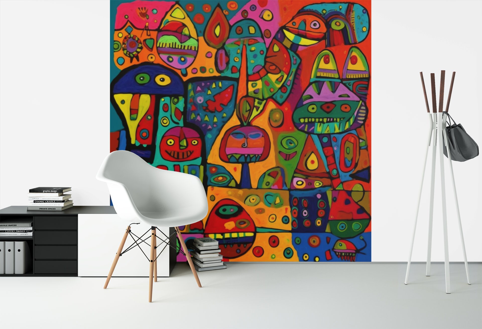 BUNDLE: Pack of 3 Colorful Abstract Art Digital Files | Printable Wall ...