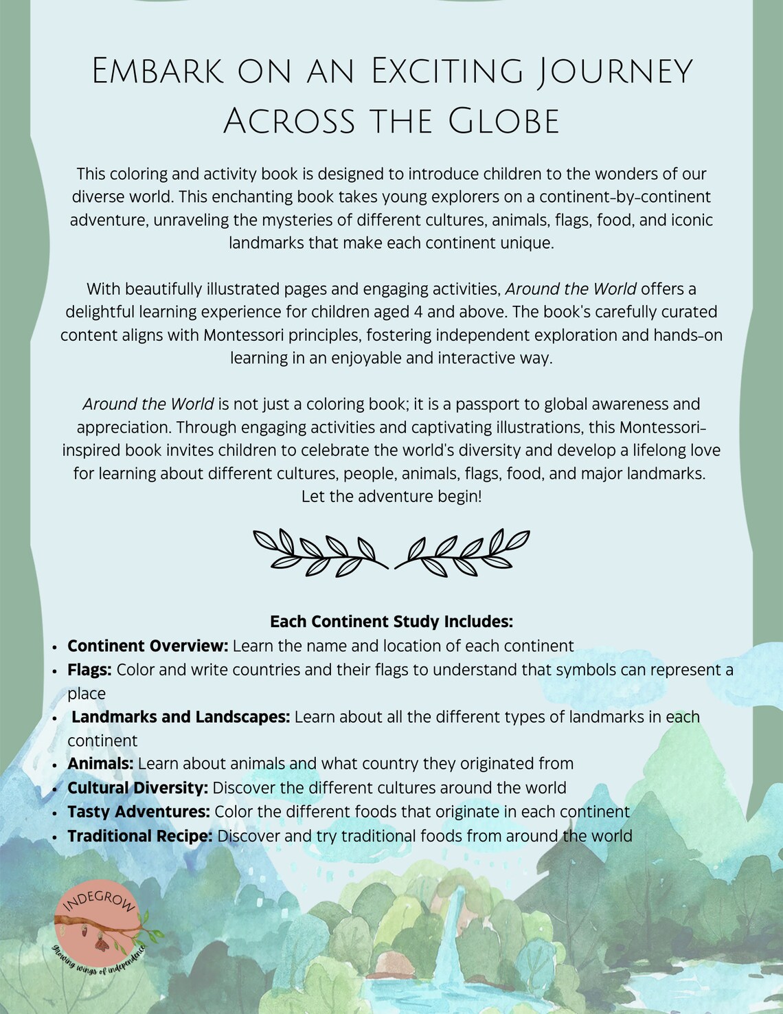 ANTARCTICA DIGITAL DOWNLOAD: Montessori Cultural Study Coloring and ...