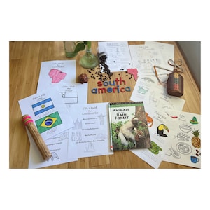 BUNDLE DIGITAL DOWNLOAD: Montessori Cultural Study Coloring and ...